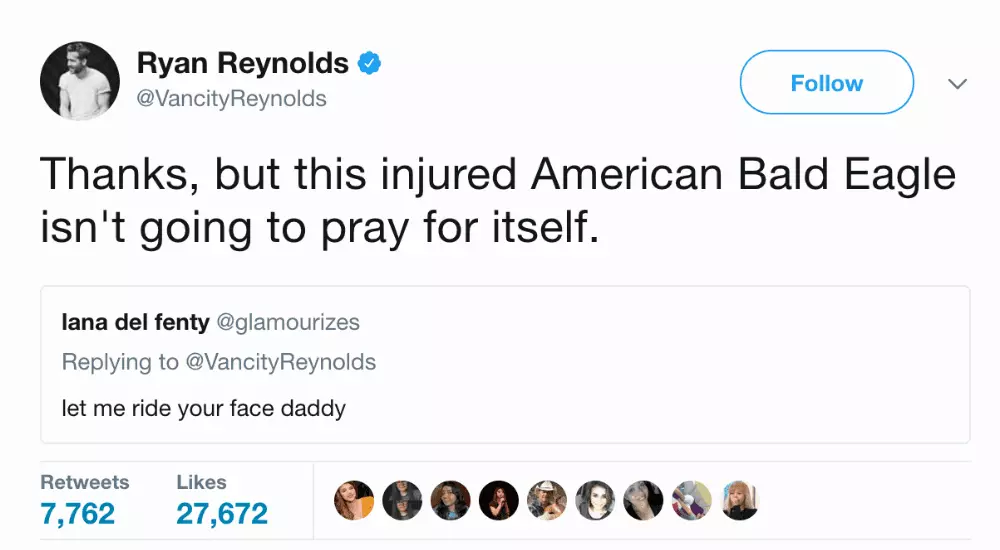 30 vegades les respostes de Ryan Reynolds van ser la cosa més divertida de Twitter 11568_7