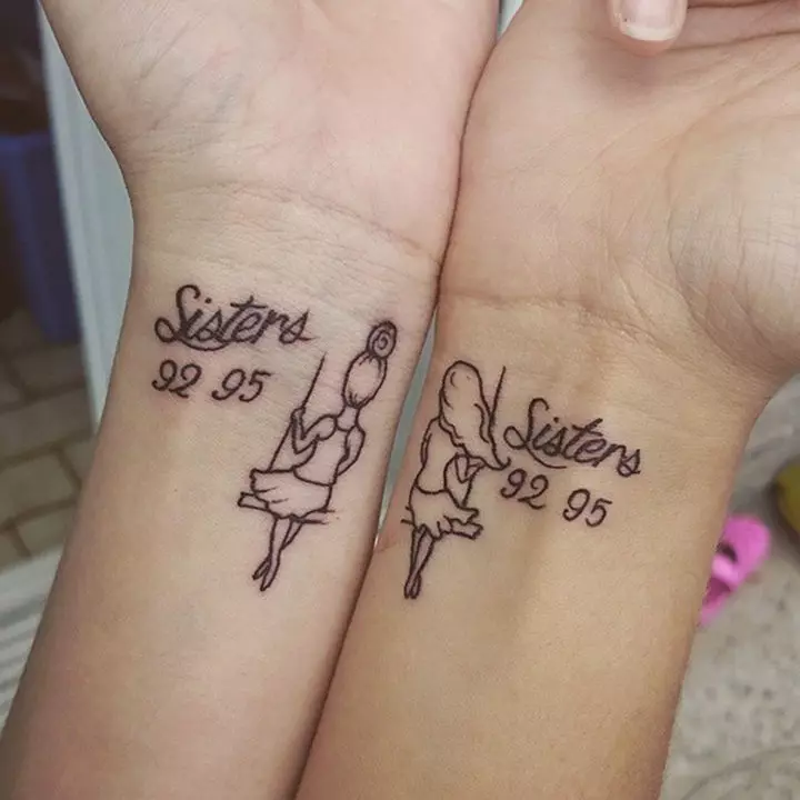 21 māsas tetovējums, ko vēlaties iegūt kopā ar savu māsu 1216_3