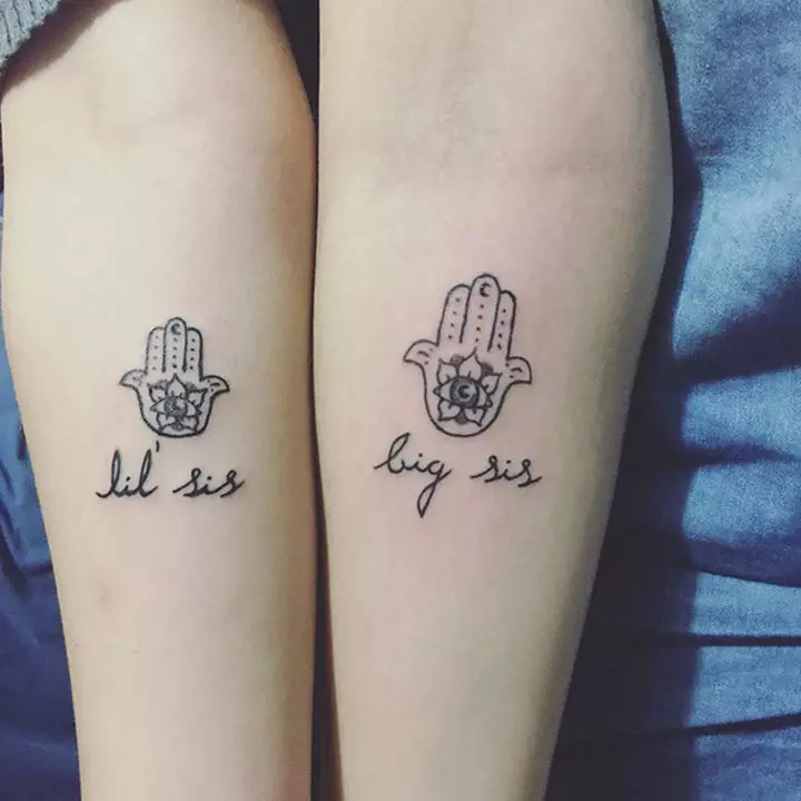 21 tatuajes de hermanas que querrás hacerte con tu hermana 1216_5