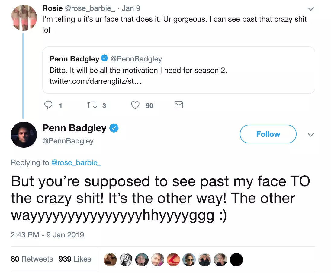 Penn Badgley nori, kad liautume troškulį dėl Joe Goldbergo „Tu“ 5727_7
