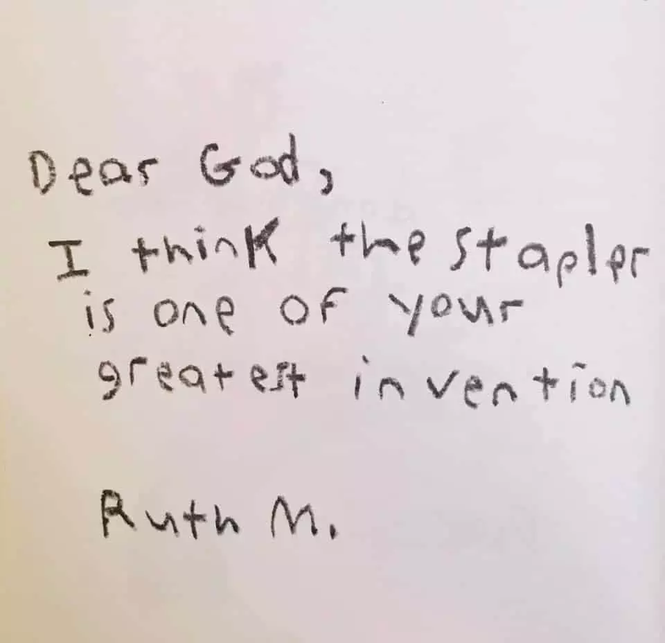 Maestra le pide a su clase de tercer grado que escriban cartas a Dios y el resultado es hilarante 5977_10