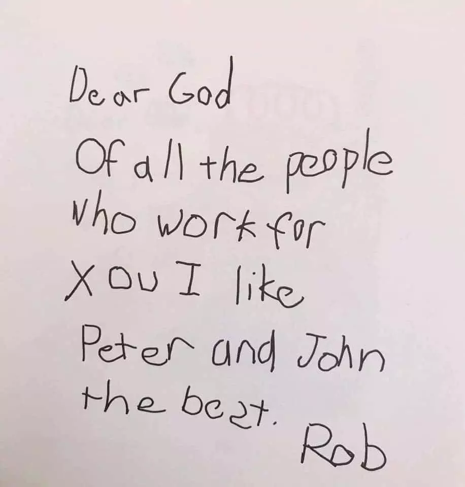 Lærer beder 3. klasse om at skrive breve til Gud, og resultatet er sjovt 5977_29