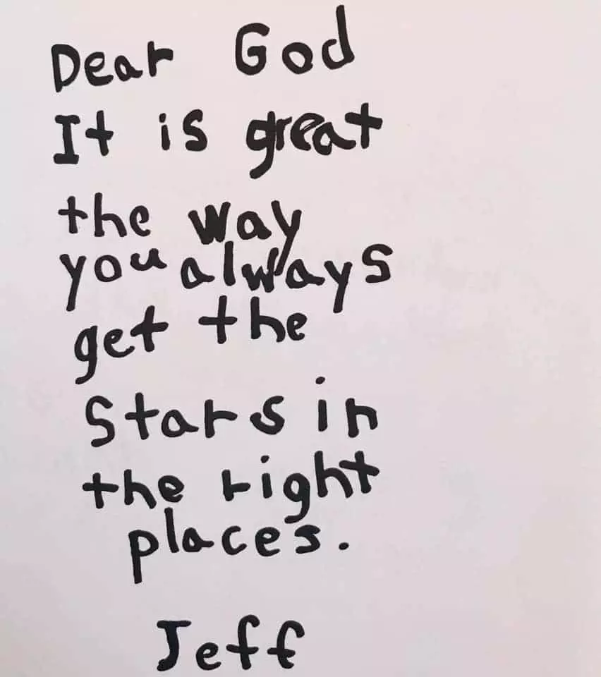 Lærer beder 3. klasse om at skrive breve til Gud, og resultatet er sjovt 5977_4