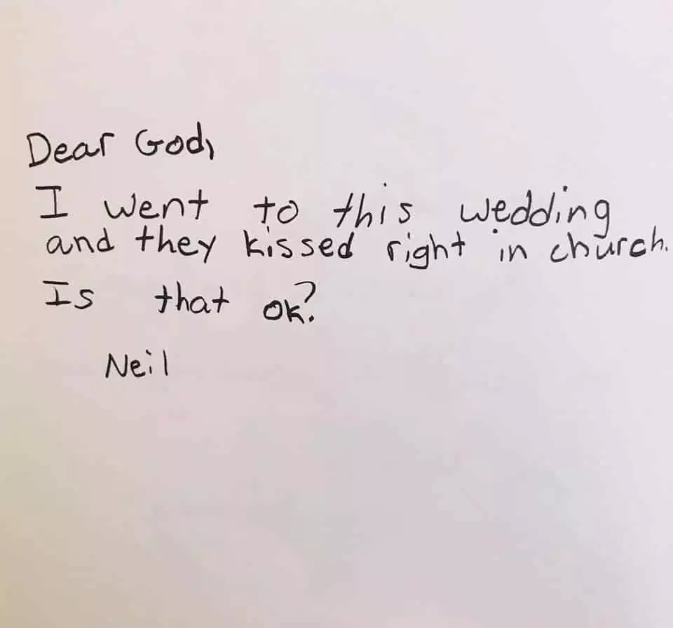 老师要求三年级班写信给上帝，结果很搞笑 5977_9