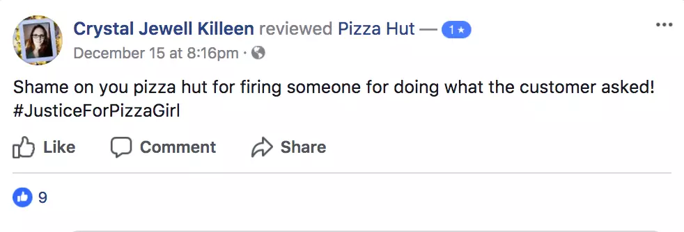 Babaeng Humingi ng Pagbibiro sa Babae na Nagde-deliver ng Pizza—At Ang Joke na Iyon ang Natanggal sa Babae 8380_3